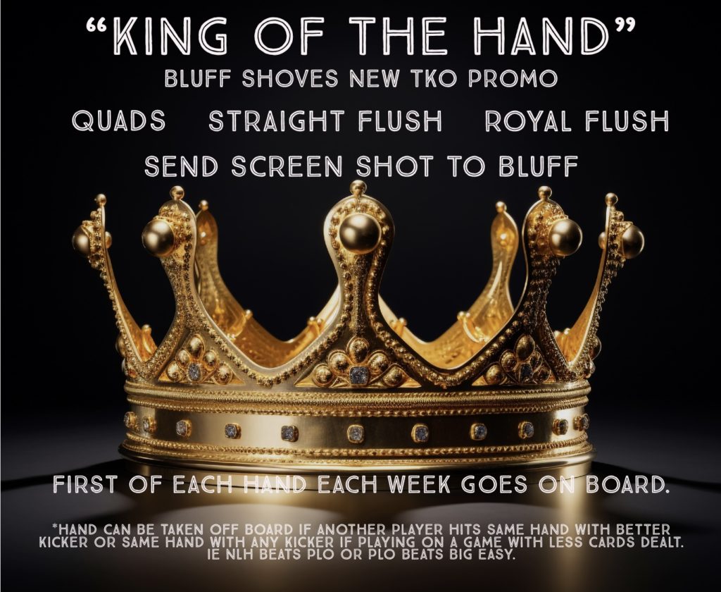 King Of The Hand » Bluff Shove Poker